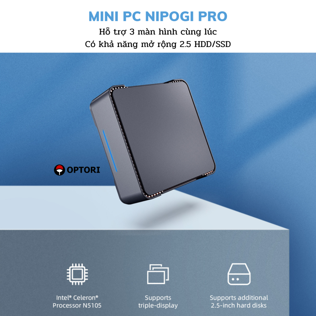 Máy Tính để Bàn Máy Chủ Server Mini Pc Intel Nuc Nipogi Pro