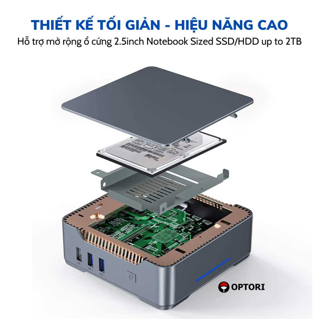 Máy tính để bàn - Máy chủ Server - Mini PC - Intel NUC N100
