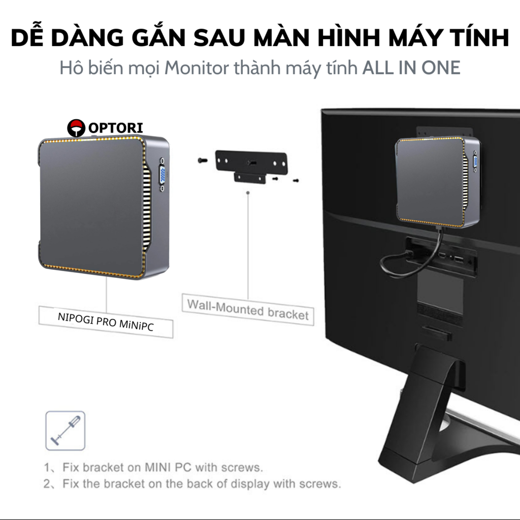 Máy tính để bàn - Máy chủ Server - Mini PC - Intel NUC N100