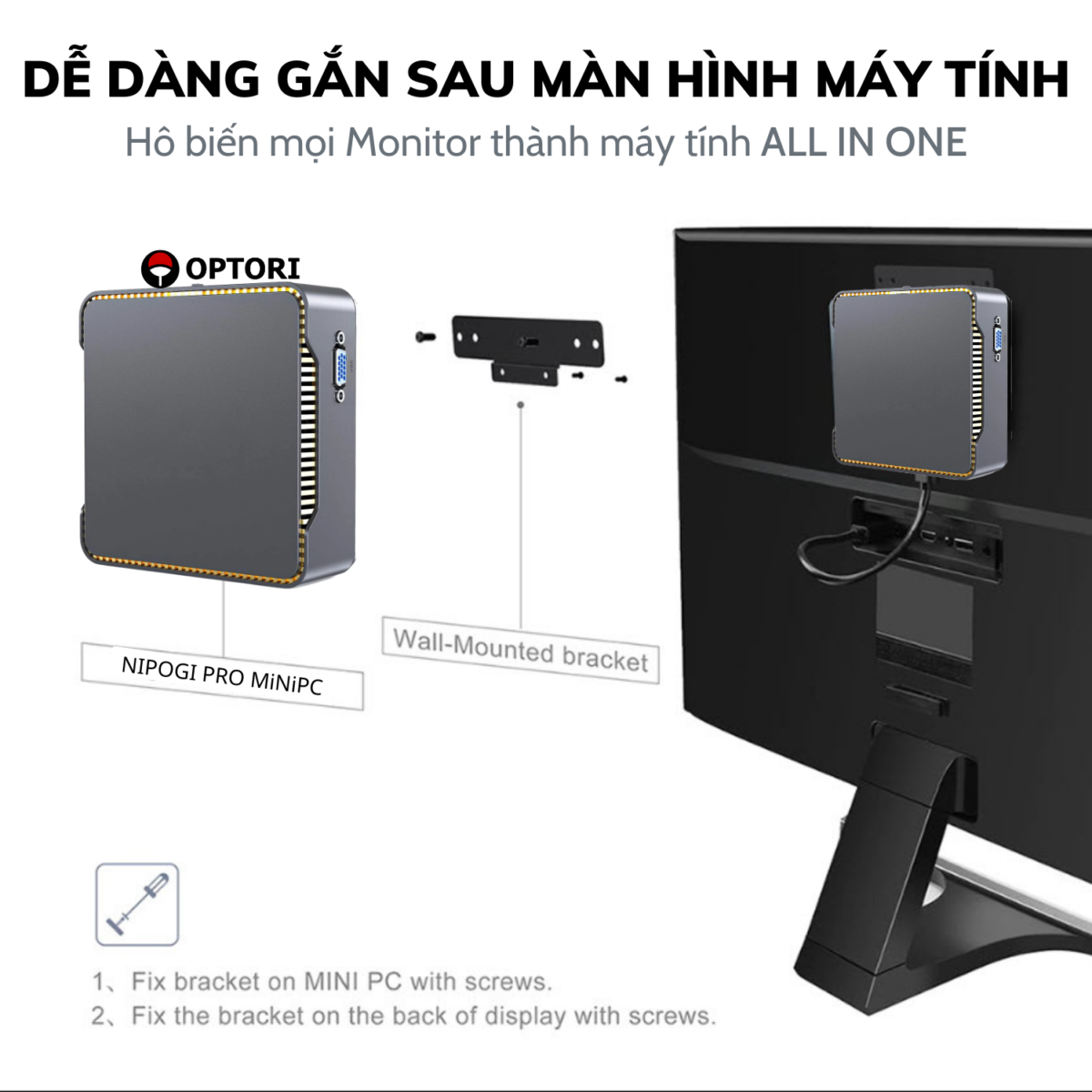 Máy tính để bàn - Máy chủ Server - Mini PC - Intel NUC N100