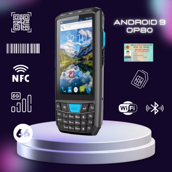 Máy quét mã vạch PDA đọc được CCCD - Máy kiểm kho PDA - Máy PDA OPTORI ...